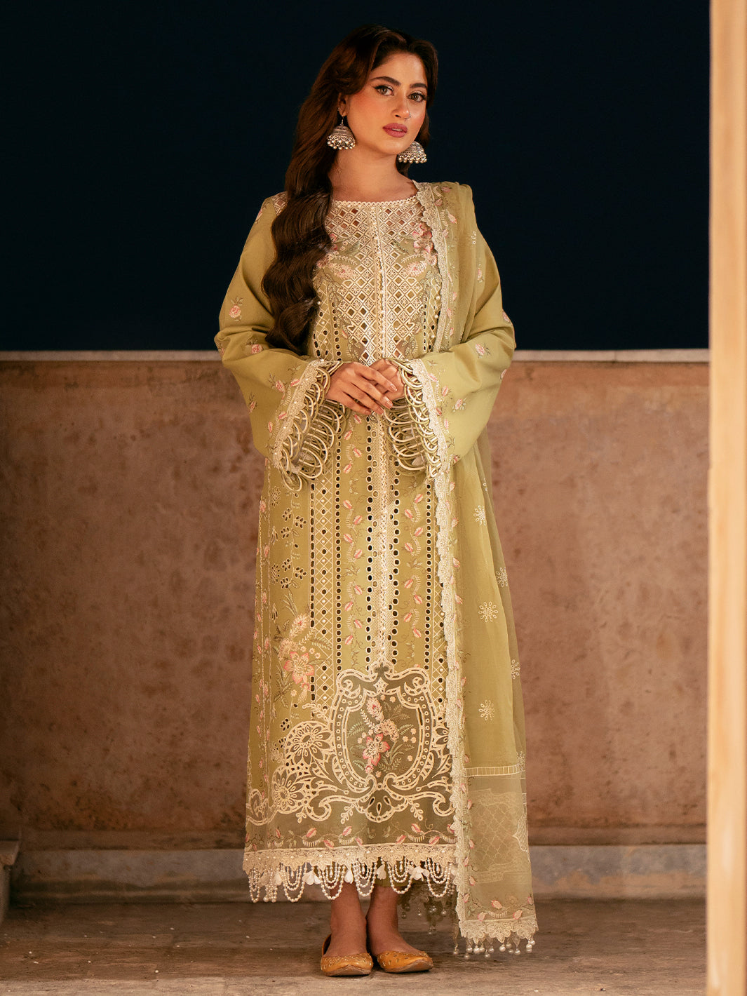 405-A | 3 PC LUXURY LAWN – BIN ILYAS